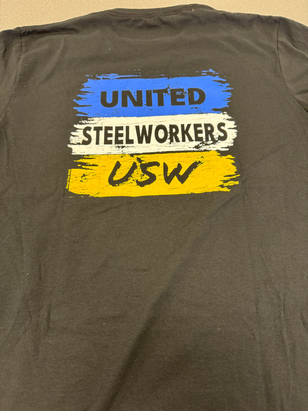 USW Paint Back Shirt – Steelworker Store