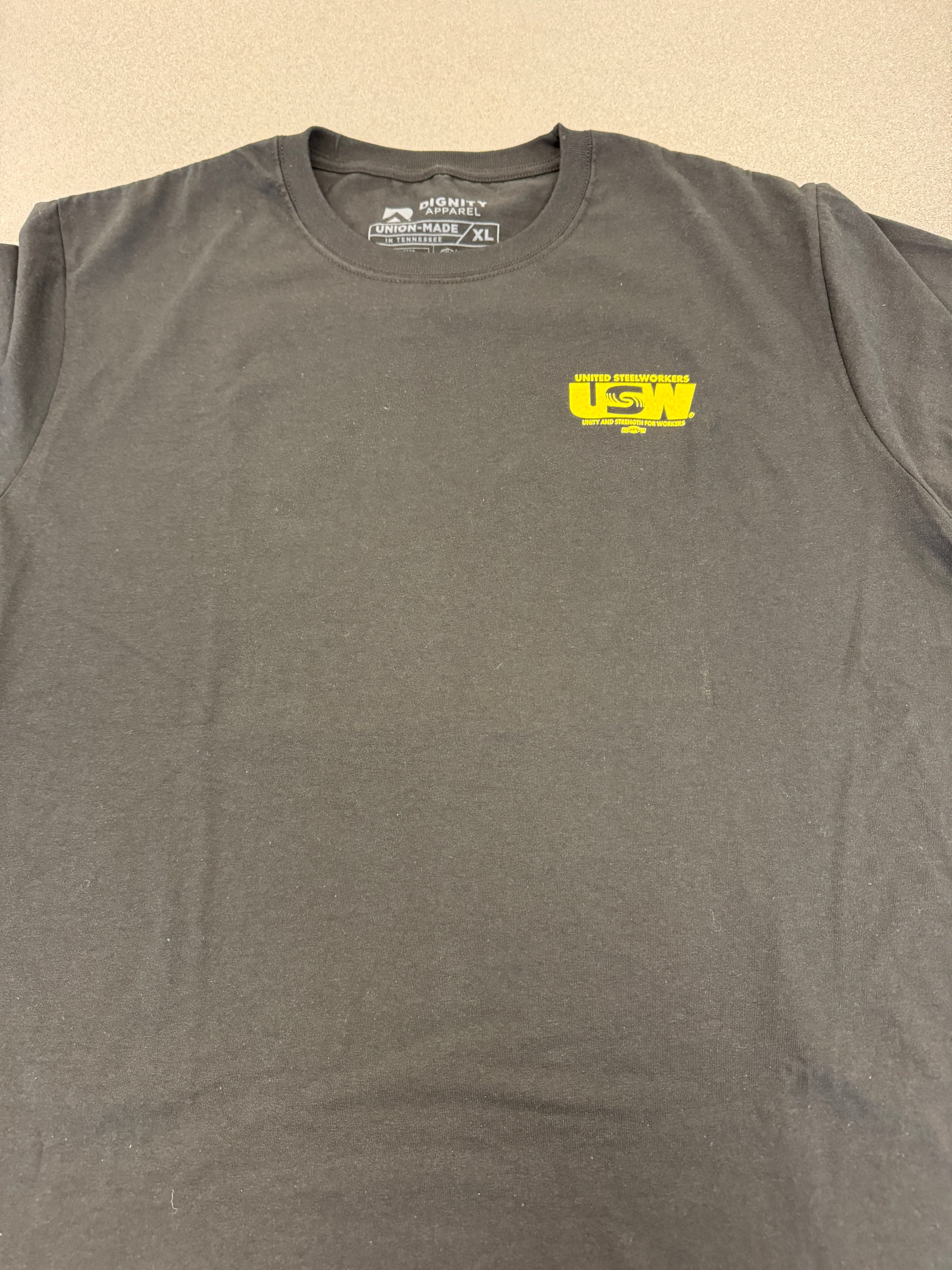USW Paint Back Shirt – Steelworker Store