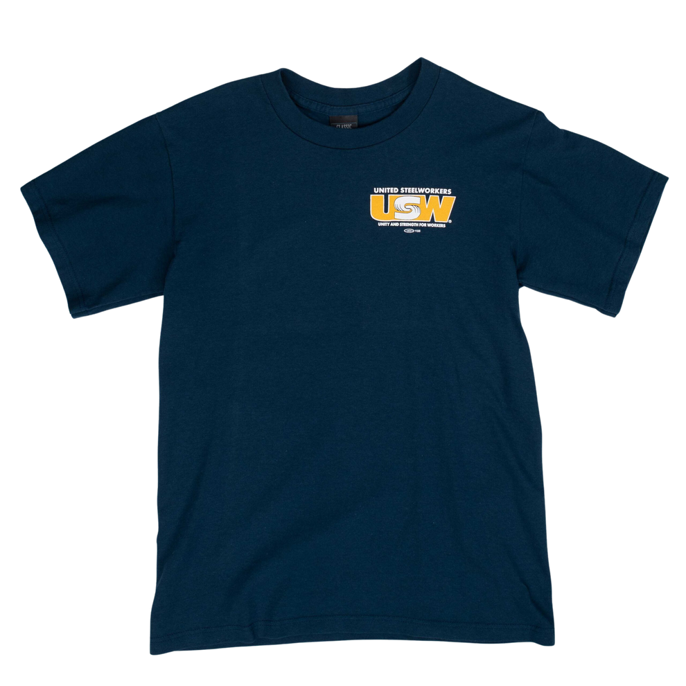 USW Logo Navy T-Shirt – Steelworker Store