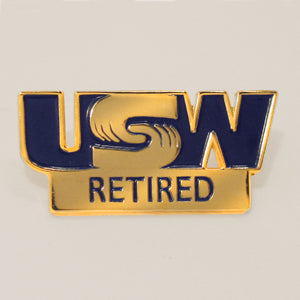 Pin - Retired – Steelworker Store